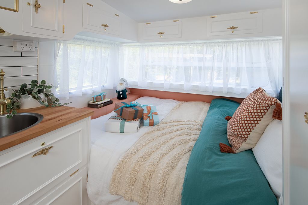 See Inside the Ultimate Retro Caravan Renovation | Endeavour Lotteries
